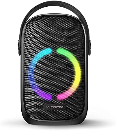 Anker SoundCore Rave Neo Bluetooth Speaker A3395Z11 Colossal Sound 50W Waterproof IPX7 18Huour Playtime- Black (Renewed)