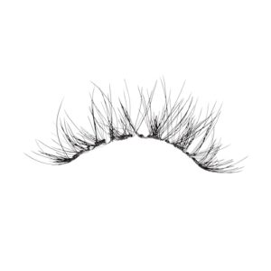 KISS Sister Nature False Eyelashes, Dawn', 12 mm, 100% Natural Hair, Recyclable Paper Box, Printed with Soy Ink, Cruelty Free, Vegan, Includes 1 Pair of Reusable Strip Lashes