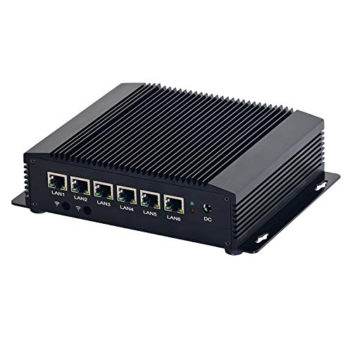 Firewall Micro Appliance, OPNsense, Untangle, VPN, Router PC, Intel Core I5 8260U / 8265U, HUNSN RM02k, 6 x Intel 2.5GbE I225-V LAN, AES-NI, HDMI, SIM Slot, DDR4 32G RAM, 512G SSD