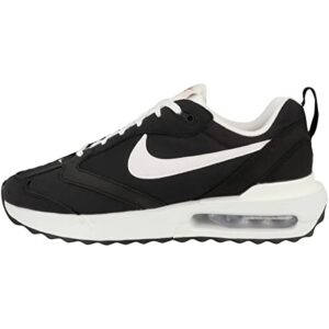 nike men's air max dawn shoes, black/summit white, 10.5