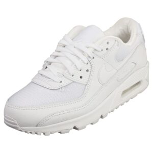 nike women's air max 90 prm white/white-metallic gold (dh0569 100) - 7