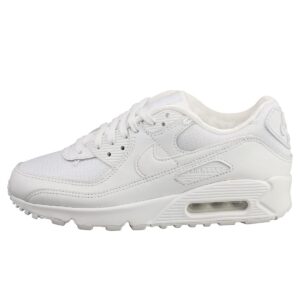 Nike Women's Air Max 90 PRM White/White-Metallic Gold (DH0569 100) - 7