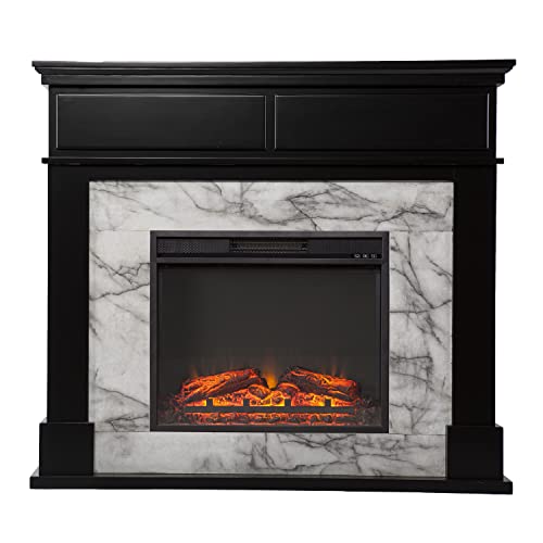 SEI Furniture Petradale Electric Fireplace