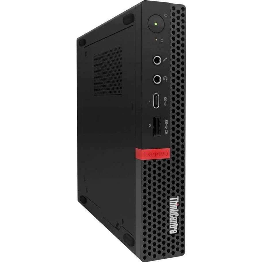 Lenovo ThinkCentre M720q Tiny Desktop Intel i5-8500T up to 3.50GHz 16GB DDR4 256GB NVMe SSD Built-in AX210 Wi-Fi 6E BT Dual Monitor Support Wireless Keyboard and Mouse Win11 Pro (Renewed)