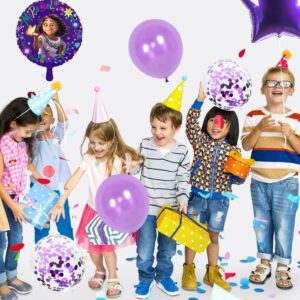 Encanto Birthday Party Supplies, Encanto Birthday Party Decorations, Encanto Balloons for Party, Encanto Party Favors Foil Balloons Set for Kids