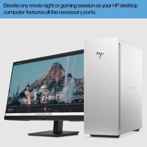 HP Envy Desktop PC, NVIDIA GeForce RTX 3060, 12th Gen Intel Core i5-12400, 16 GB SDRAM, 512 GB SSD, Windows 11 Home, Wi-Fi 6 & Bluetooth, 10 USB Ports, Pre-Built PC Tower (TE02-0020, 2022)