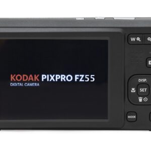 Kodak PIXPRO FZ55 Digital Camera (Red) + Black Point & Shoot Camera Case + Transcend 64GB SD Memory Card + Tri-fold Memory Card Wallet + Hi-Speed SD USB Card Reader + More!