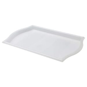 i-k-e-a smula tray, clear 20x14 angled edges