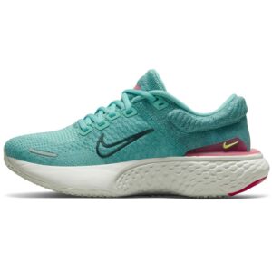 nike women's zoomx invincible run fk 2 (washed teal/pink prime/barely, us_footwear_size_system, adult, women, numeric, medium, numeric_8)