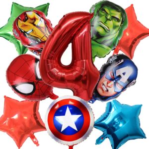 10pc hero balloon party decoration theme party supplies