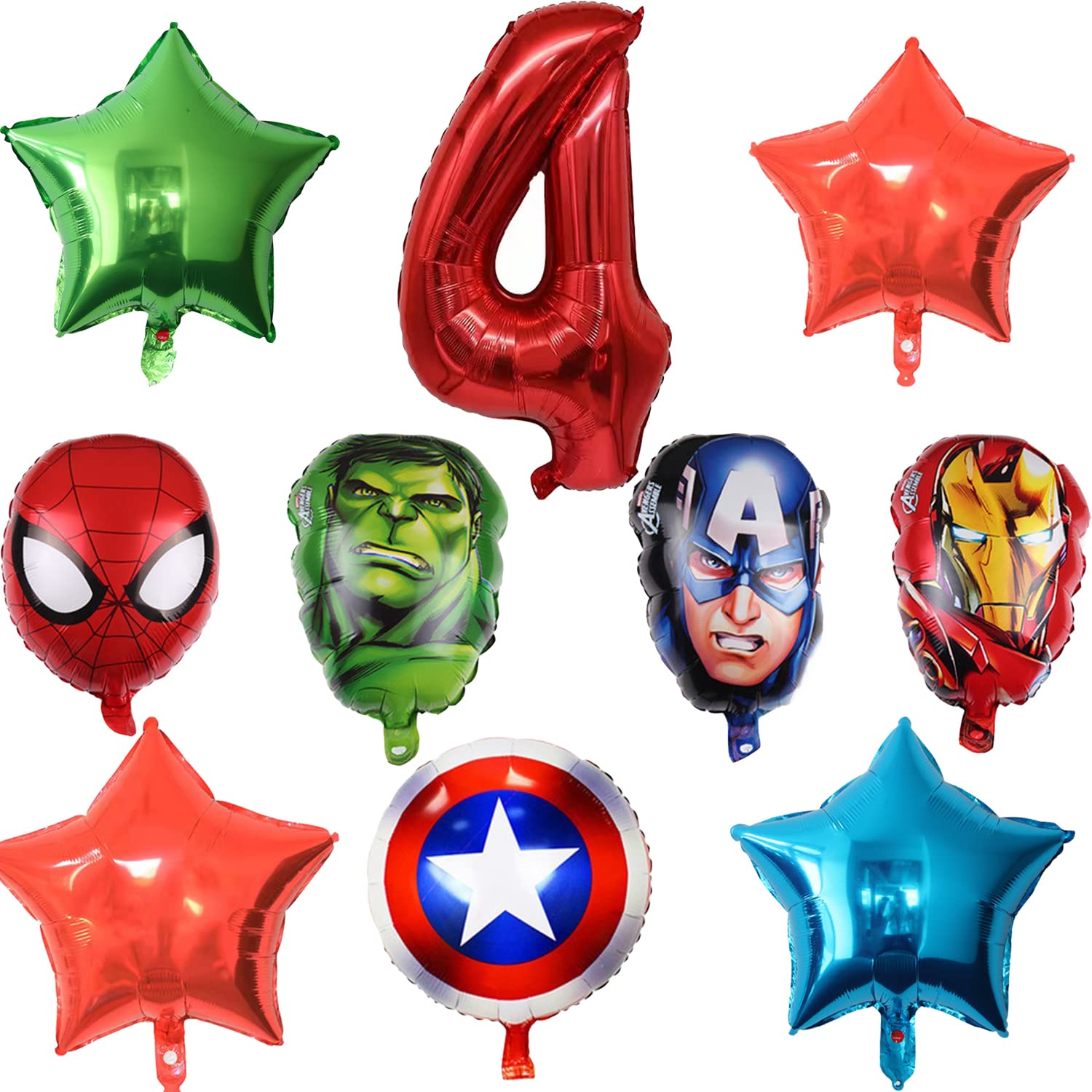 10pc hero balloon party decoration theme party supplies