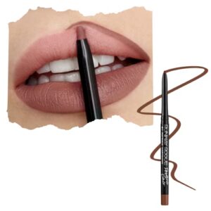 runway rogue designer liner lip pencil, matte soft-mocha lip-liner pencil and lip-liner sharpener, ‘trendsetter’