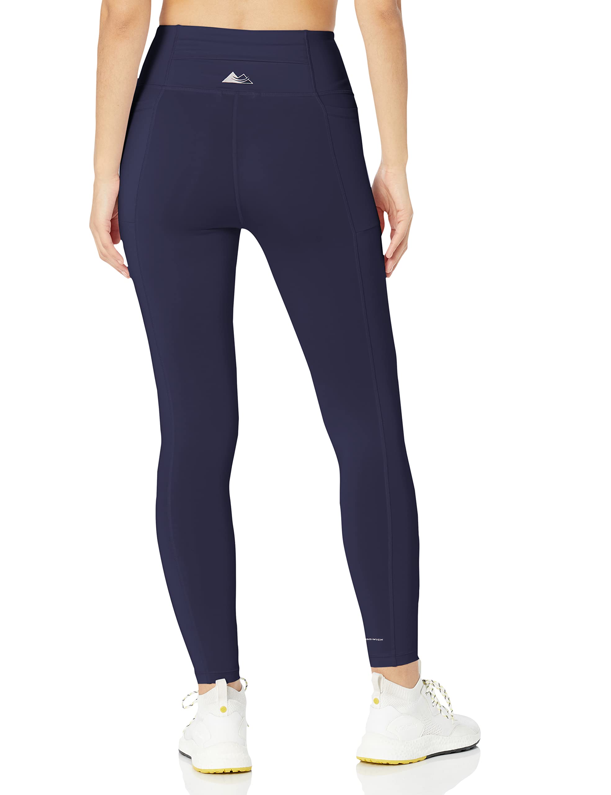 Columbia Women's Endless Trail Running 7/8 Tight, Collegiate Navy, Large