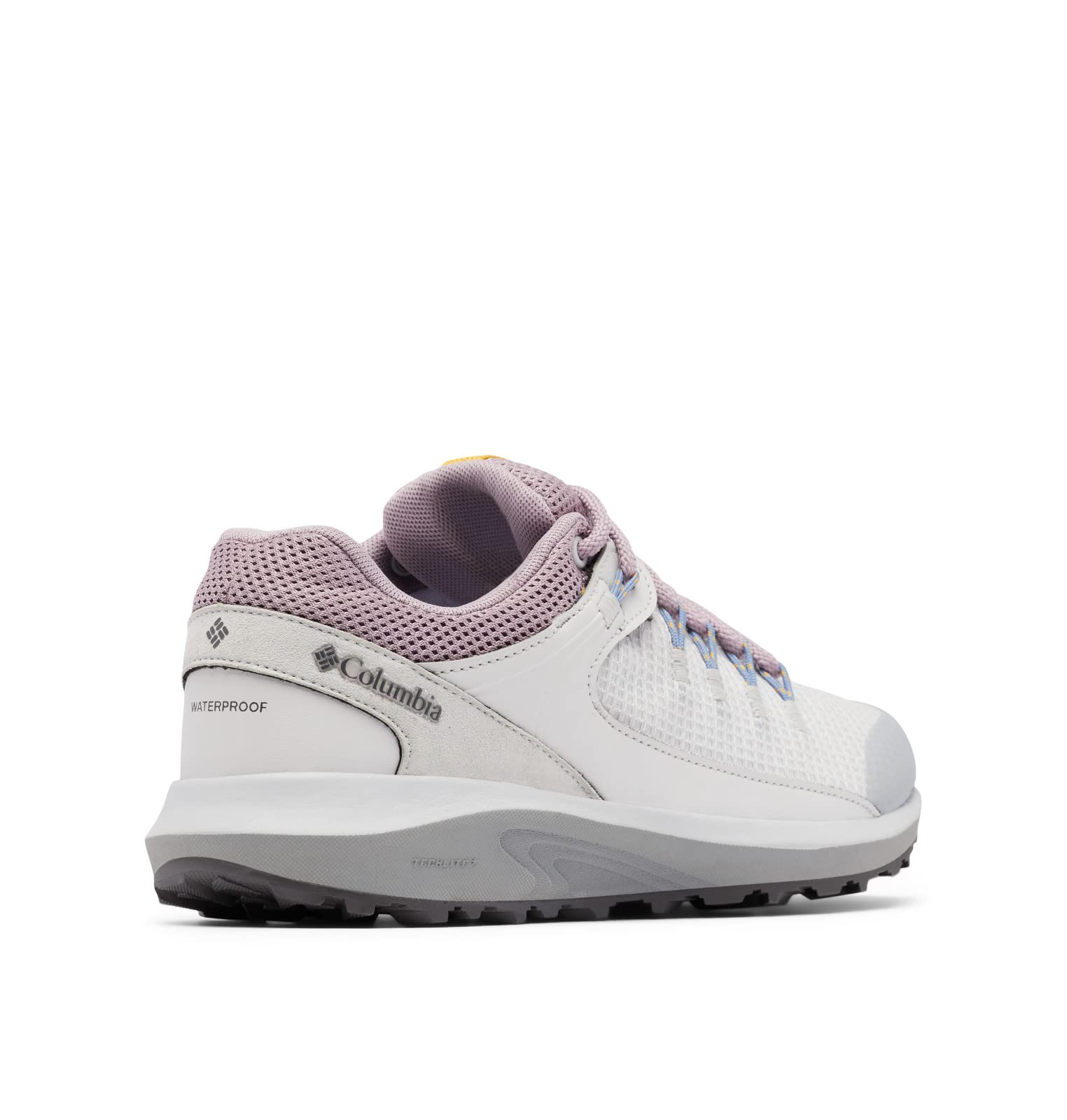 Columbia Women's Trailstorm Waterproof, Grey Ice/Shale Mauve, 9