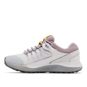 Columbia Women's Trailstorm Waterproof, Grey Ice/Shale Mauve, 9