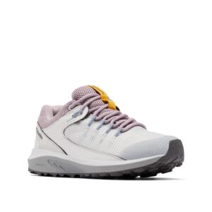 Columbia Women's Trailstorm Waterproof, Grey Ice/Shale Mauve, 9