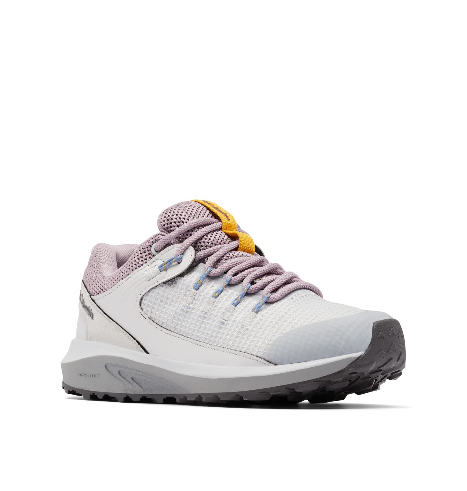 Columbia Women's Trailstorm Waterproof, Grey Ice/Shale Mauve, 9