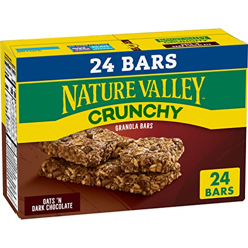 Nature Valley Crunchy Granola Bars, Oats 'n Dark Chocolate, 12 ct, 24 bars