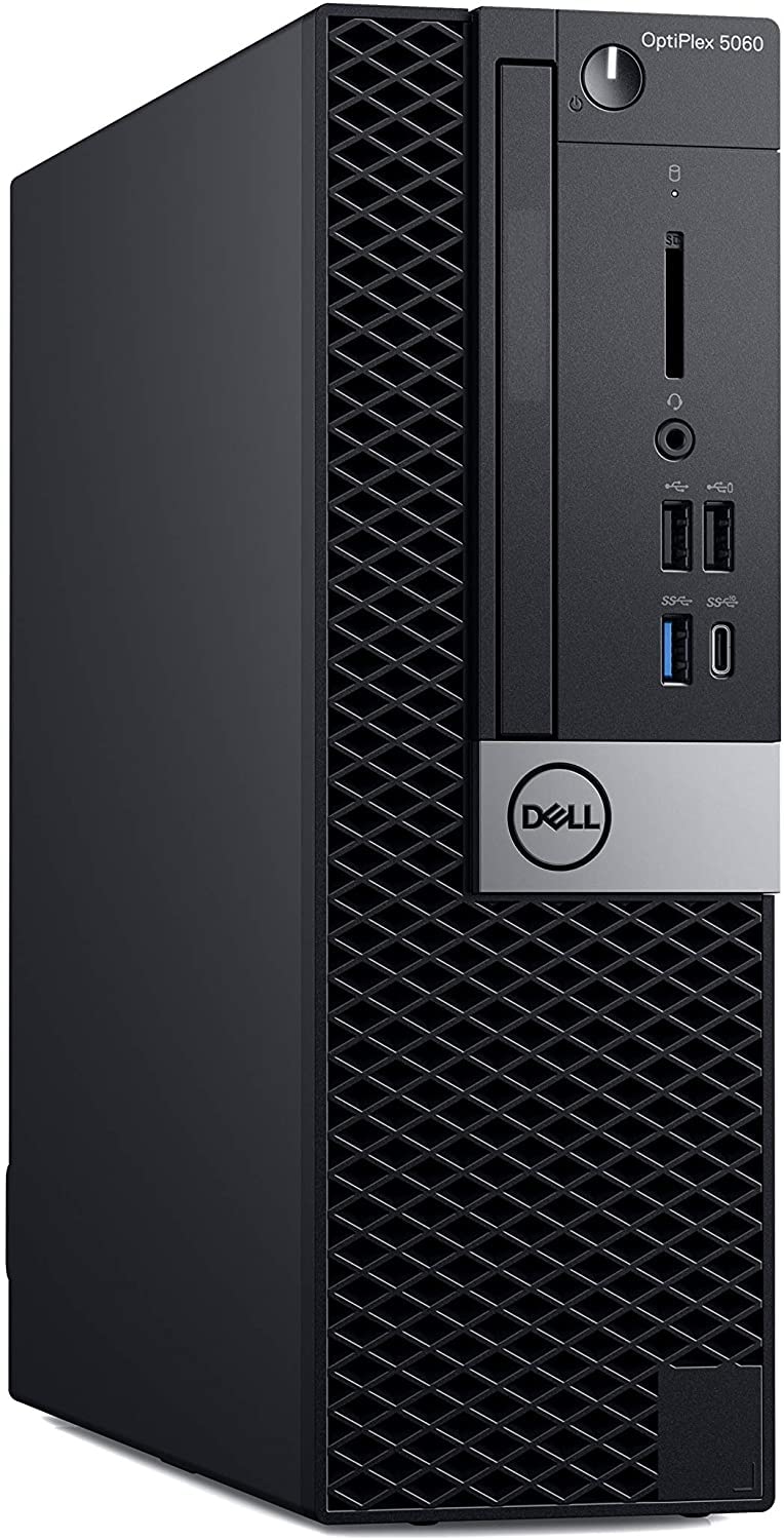 Dell OptiPlex 5060-SFF, Core i7-8700 3.2GHz, 16GB RAM, 500GB M.2-NVMe, Windows 11 Pro 64Bit, (Renewed)