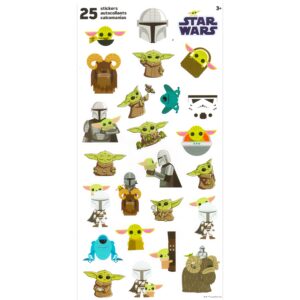 Star Wars Plush Backpack - Baby Yoda Backpack for Boys Girls Bundle with Stickers, More | Mandalorian Backpack Mini