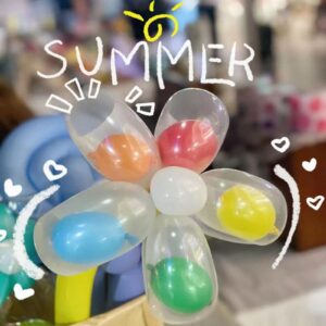 100 Pcs Long Balloons Twisting Balloons DIY 260 Latex Balloon Long Balloons for Birthday Wedding Decor, Party Decoration, Ties Balloons (clear)