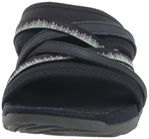 Merrell Women's Terran 3 Cush Slide Sandal, Navy, 7 Wide