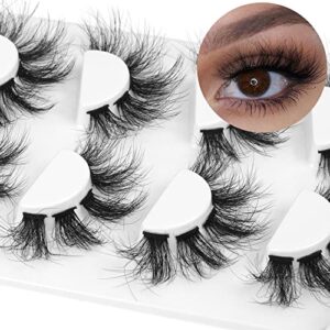 mink cluster lashes fluffy long individual eyelashe 8d volume 14-20mm lashes pack dramactic eyelash extension kit wispy natural false eyelashes by heyalice