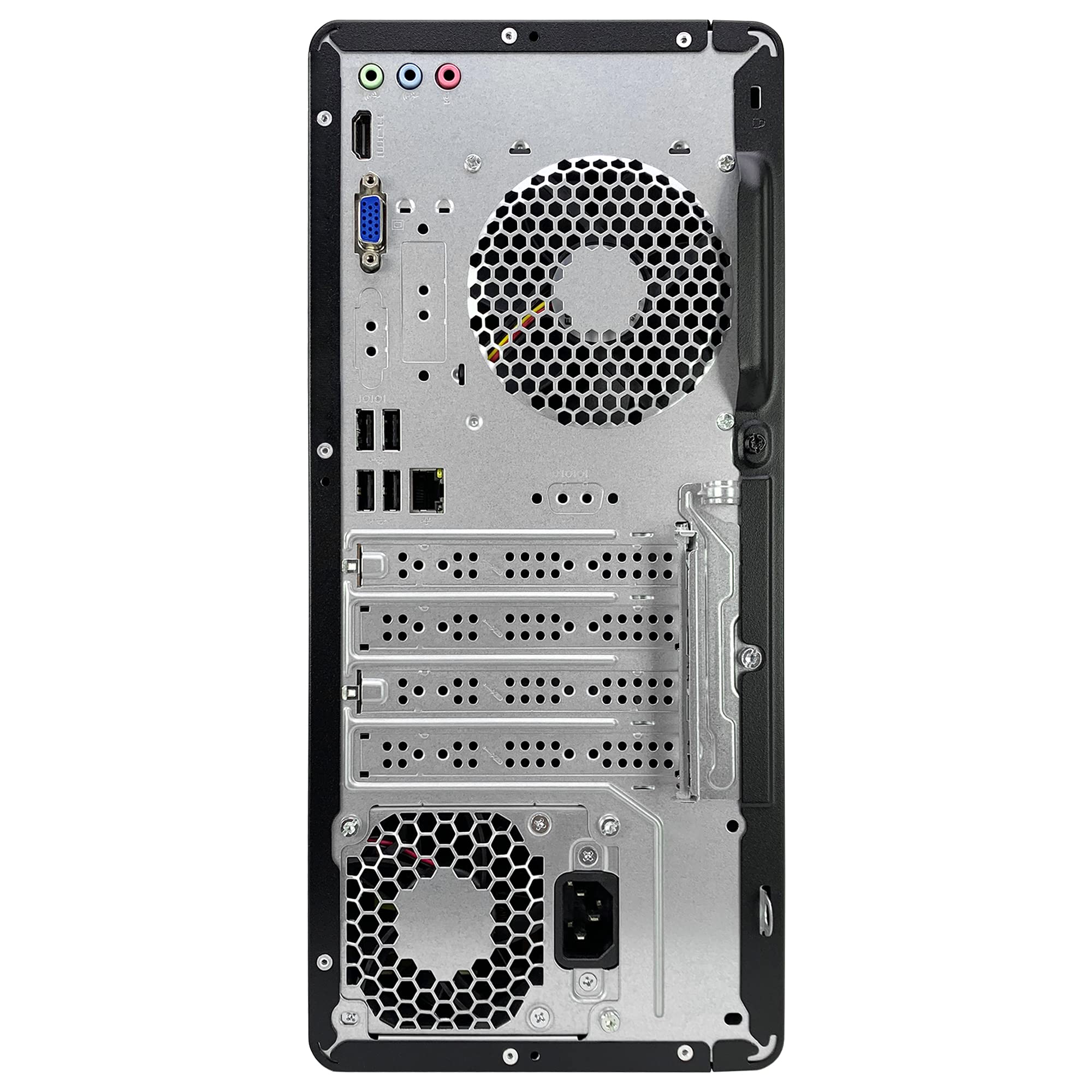 HP Pavilion TP01 Tower Desktop Computer - AMD Ryzen 3 5300G 4-Core up to 4.20 GHz Processor, 16GB DDR4 RAM, 256GB NVMe SSD + 4TB HDD, AMD Radeon Graphics, No Optical Drive, Windows 11 Home