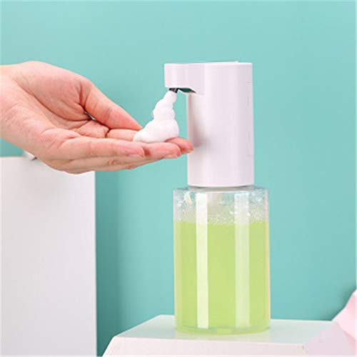 Soap Dispenser Pump Automatic Induction Foam Soap Dispenser Intelligent Sensor Foam Liquid Soap Dispenser Smart Auto Touchless Portable Hand Washer Hand Lotion Bottle ( Color : Battery NEW 350ML )