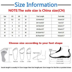 MLAGJSS Mesh Sneakers Women's Tennis Shoes White Nursing Shoes White Womens Sneakers Wife Gifts(0524A17 Black,Size 8)