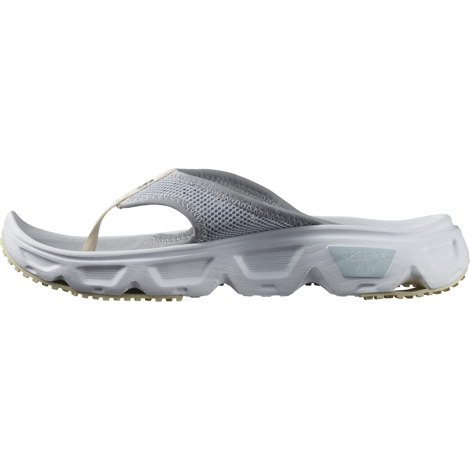 SALOMON Women's Walking Loafer, Pearl Blue White Bleached Sand, 9.5