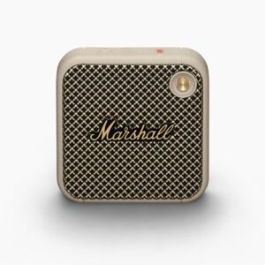 marshall willen portable bluetooth speaker, cream