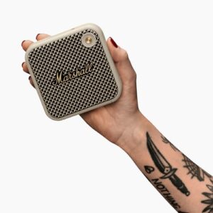 Marshall Willen Portable Bluetooth Speaker, Cream