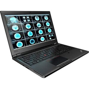 2018 lenovo thinkpad p52 workstation laptop - windows 10 pro - intel hexa-core i7-8850h, 16gb ram, 500gb ssd, 15.6" fhd ips 1920x1080 display, nvidia quadro p1000 4gb (renewed)