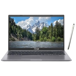 asus vivobook 15.6" fhd touchscreen laptop, intel 11th gen i3-1115g4 upto 4.1ghz (beat i5-1035g4), 8gb ddr4 ram, 256gb pcie ssd, intel hd graphics 5000, w/stylus pen, windows 10 s