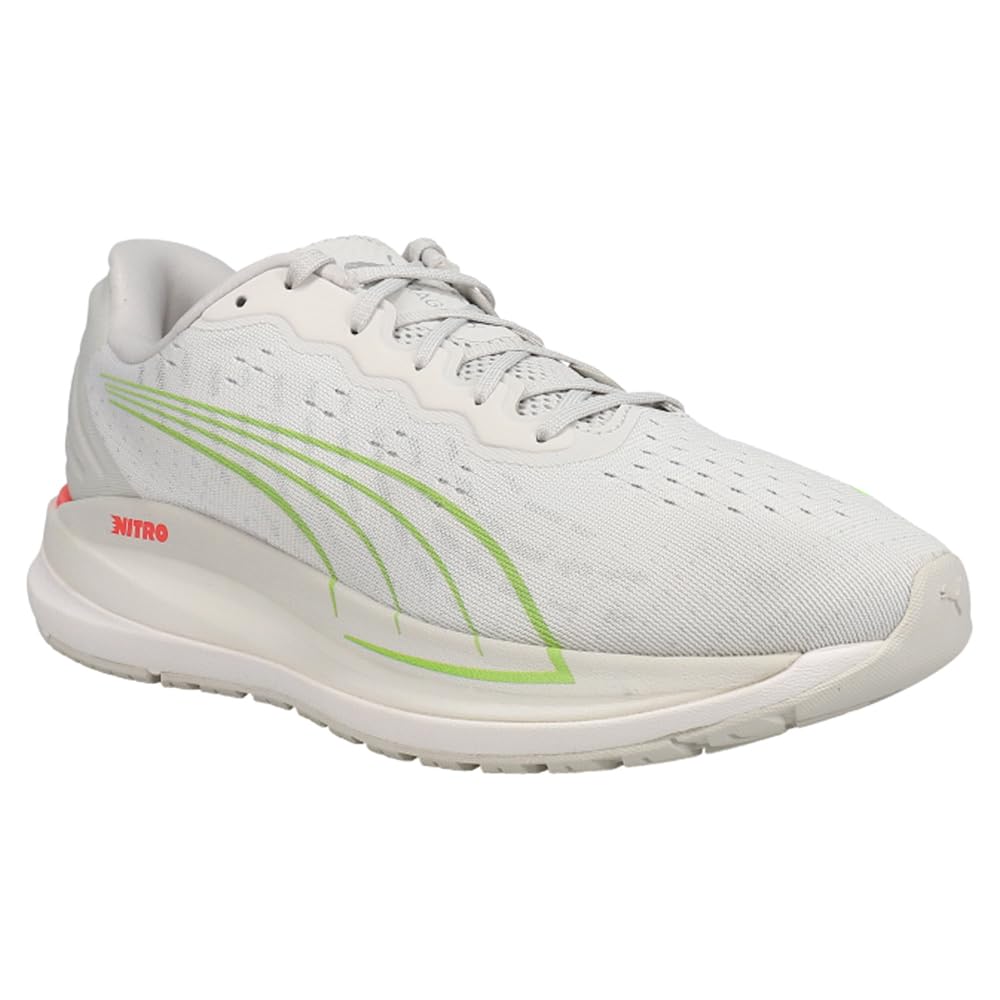 Puma Womens Magnify Nitro Running Sneakers Shoes - Off White - Size 10.5 M