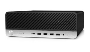 hp prodesk 600 g4-sff, core i7-8700 3.2ghz, 16gb ram, 256gb m.2-nvme, windows 11 pro 64bit, (renewed)