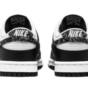 Nike Womens WMNS Dunk Low ESS DH4401 100 Black Paisley - Size 7W