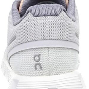 ON Women's Cloud 5 Push Sneakers, Glacier/Undyed White, 6