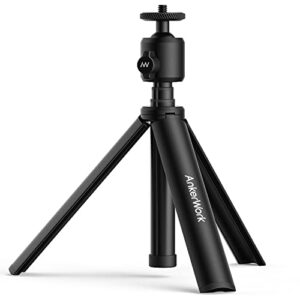 ankerwork mini tripod, camera tripod, tripod stand for webcam, small flexible tripod