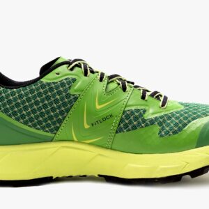 VJ Ultra 2 Long-Range Race Trail Running Shoes with Rock Plate and More Grip - M 6.5/W 8 Green