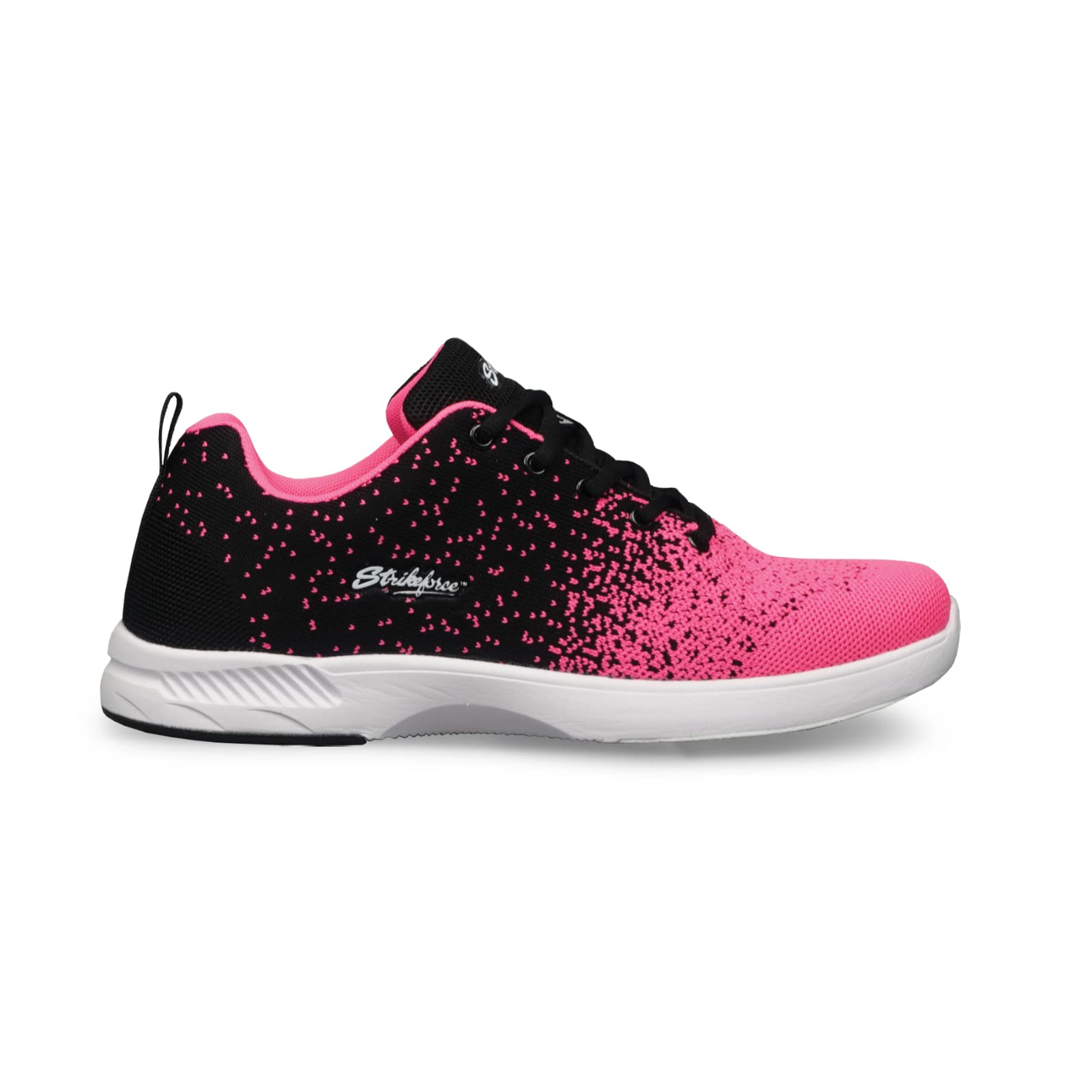 KR Strikeforce Flair Women's Bowling Shoe with FlexSlide Technology for Right or Left Handed Bowlers (Black/Pink, Numeric_8)