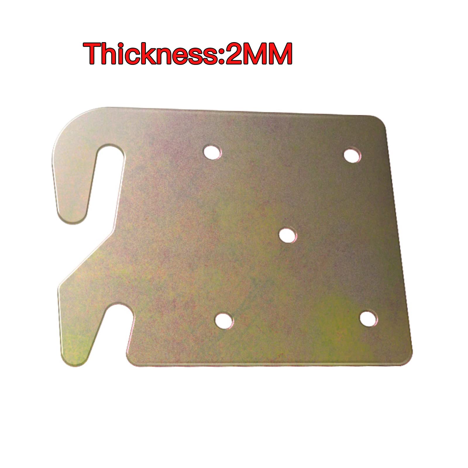 Bed Frame Brackets 4PCS Wood Bed Frame Hardware Universal Replacement Parts Bed Rail Hook Plates for Headboard and Footboard