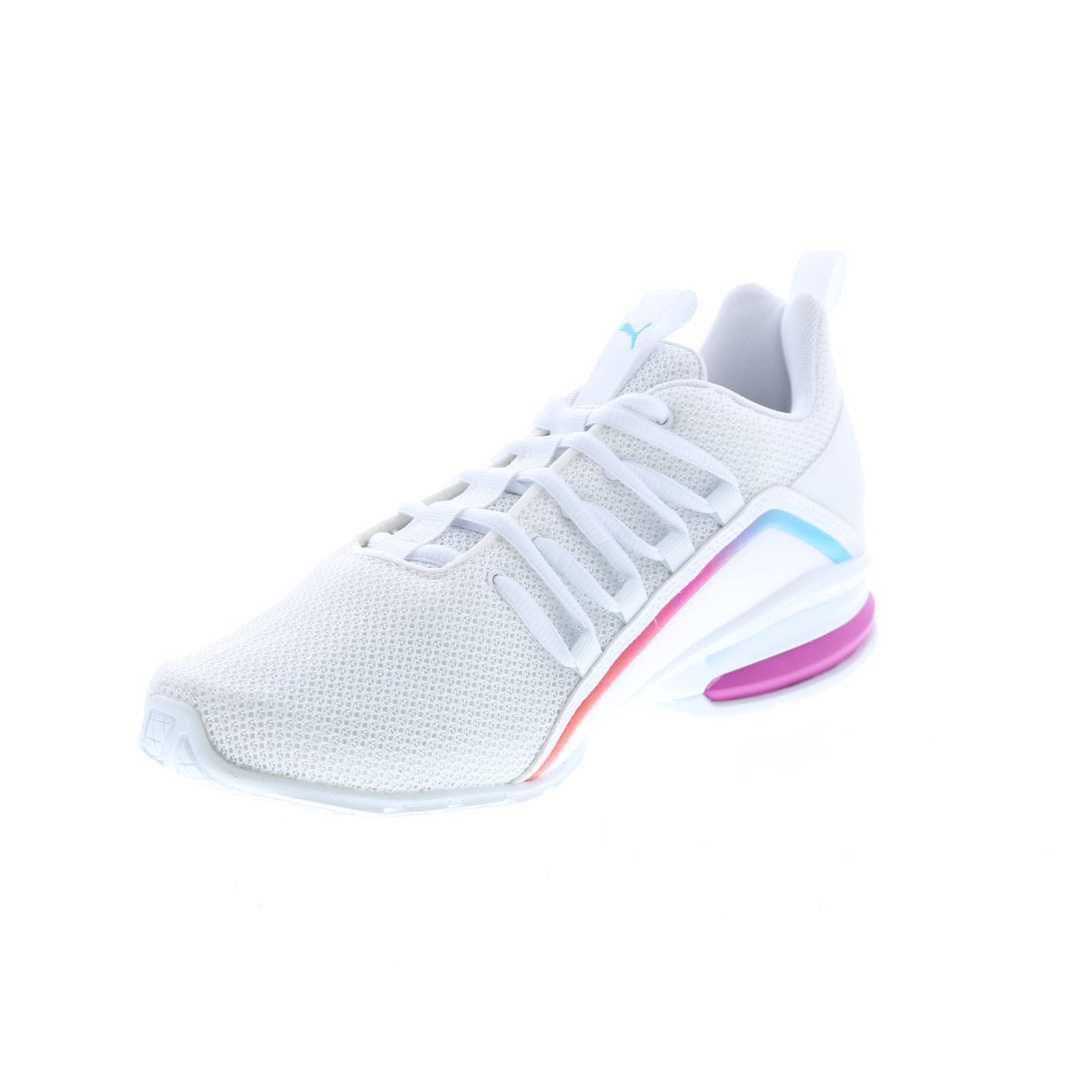 PUMA Axelion Light Fade Sneaker Womens Running 75 BM US WhiteBlue