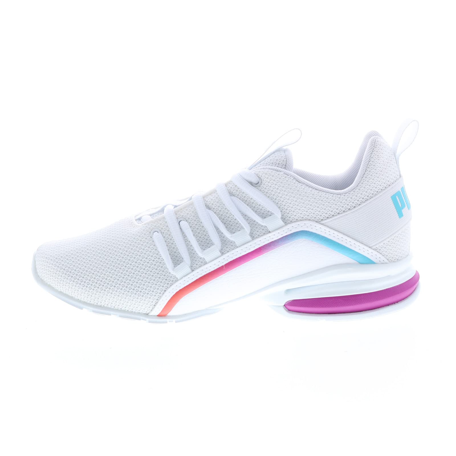 PUMA Axelion Light Fade Sneaker Womens Running 75 BM US WhiteBlue