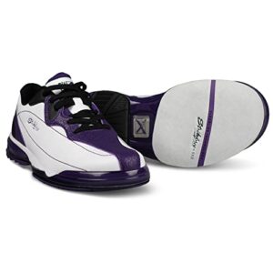 KR Strikeforce Dream White/Purple Right Hand Size 9 Performance Women's Bowling Shoe