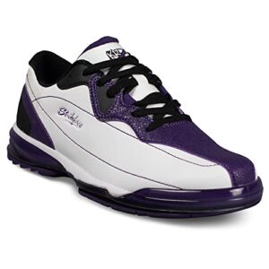 KR Strikeforce Dream White/Purple Right Hand Size 9 Performance Women's Bowling Shoe