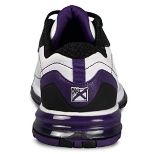 KR Strikeforce Dream White/Purple Right Hand Size 9 Performance Women's Bowling Shoe