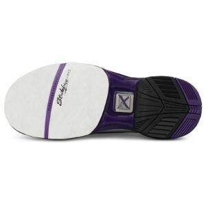 KR Strikeforce Dream White/Purple Performance Women's Bowling Shoe Left Hand