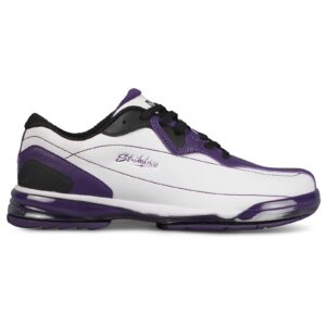 KR Strikeforce Dream White/Purple Performance Women's Bowling Shoe Left Hand